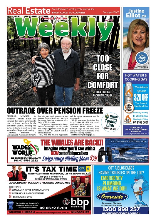 Tweed Valley Weekly, August 27, 2020 - Tweed Valley Weekly