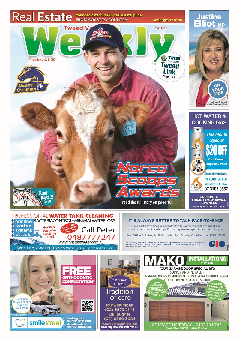 Tweed Valley Weekly, July 8, 2021 - Tweed Valley Weekly