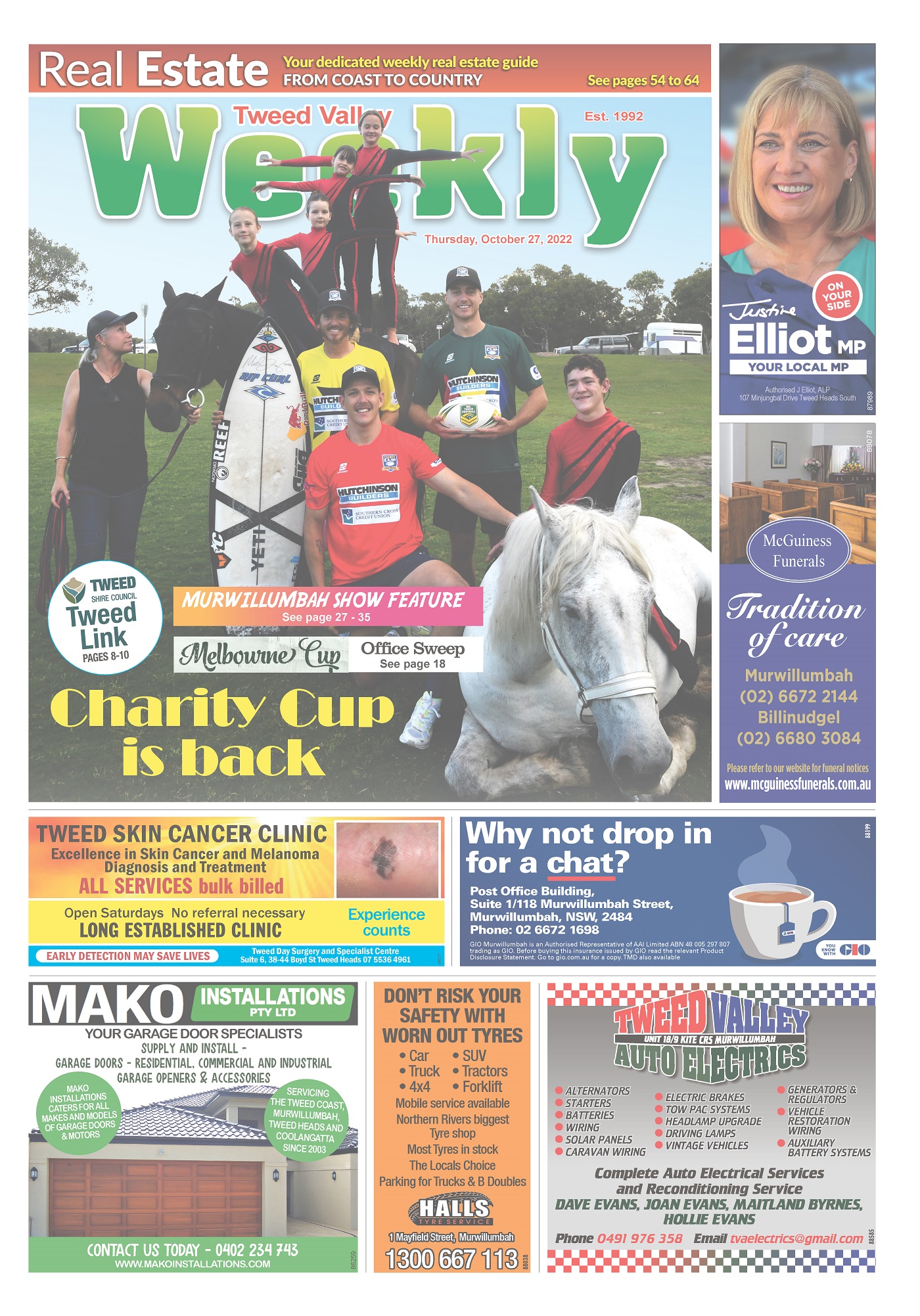 Tweed Valley Weekly, October 27, 2022 - Tweed Valley Weekly
