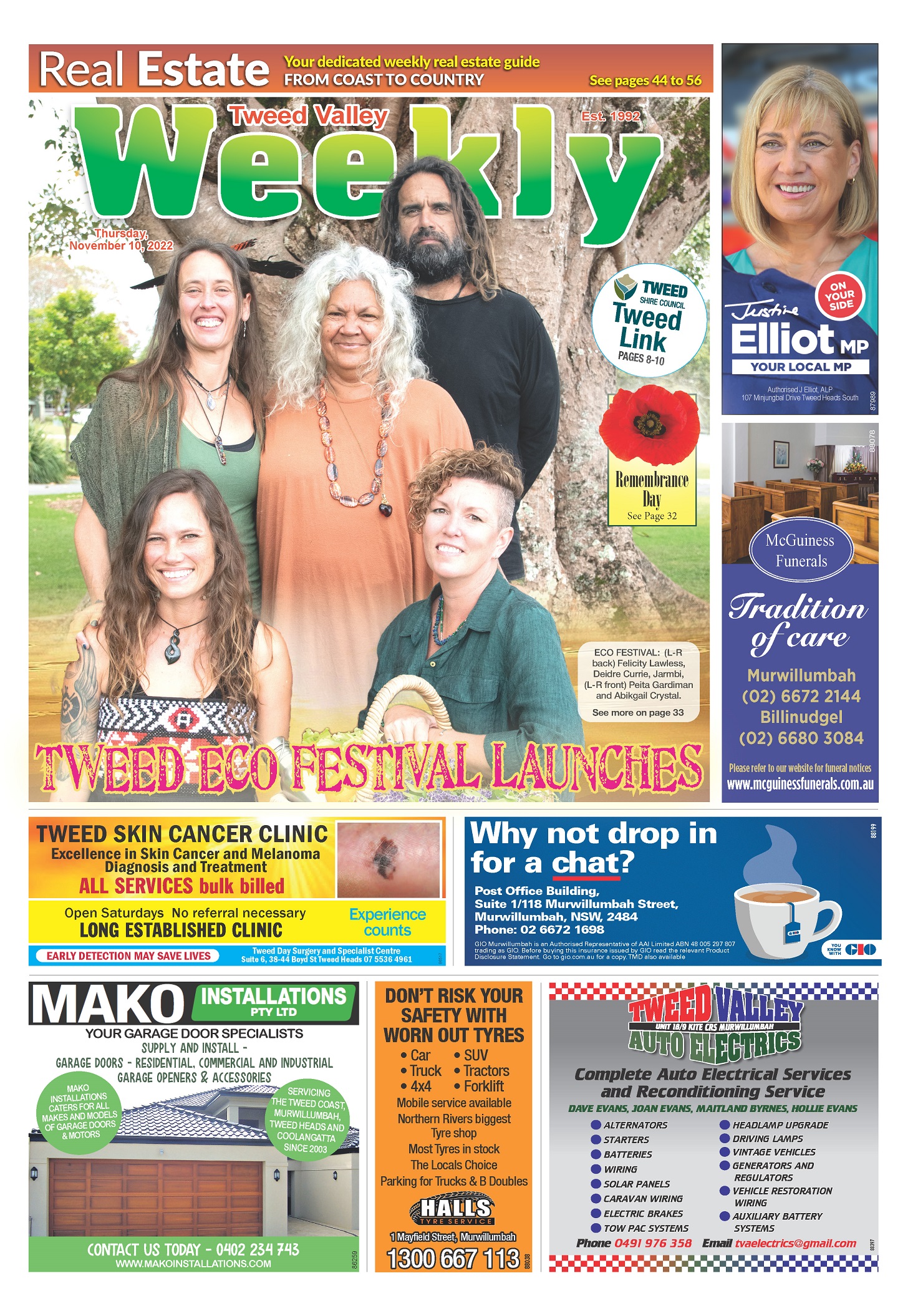 Tweed Valley Weekly, November 10, 2022 - Tweed Valley Weekly