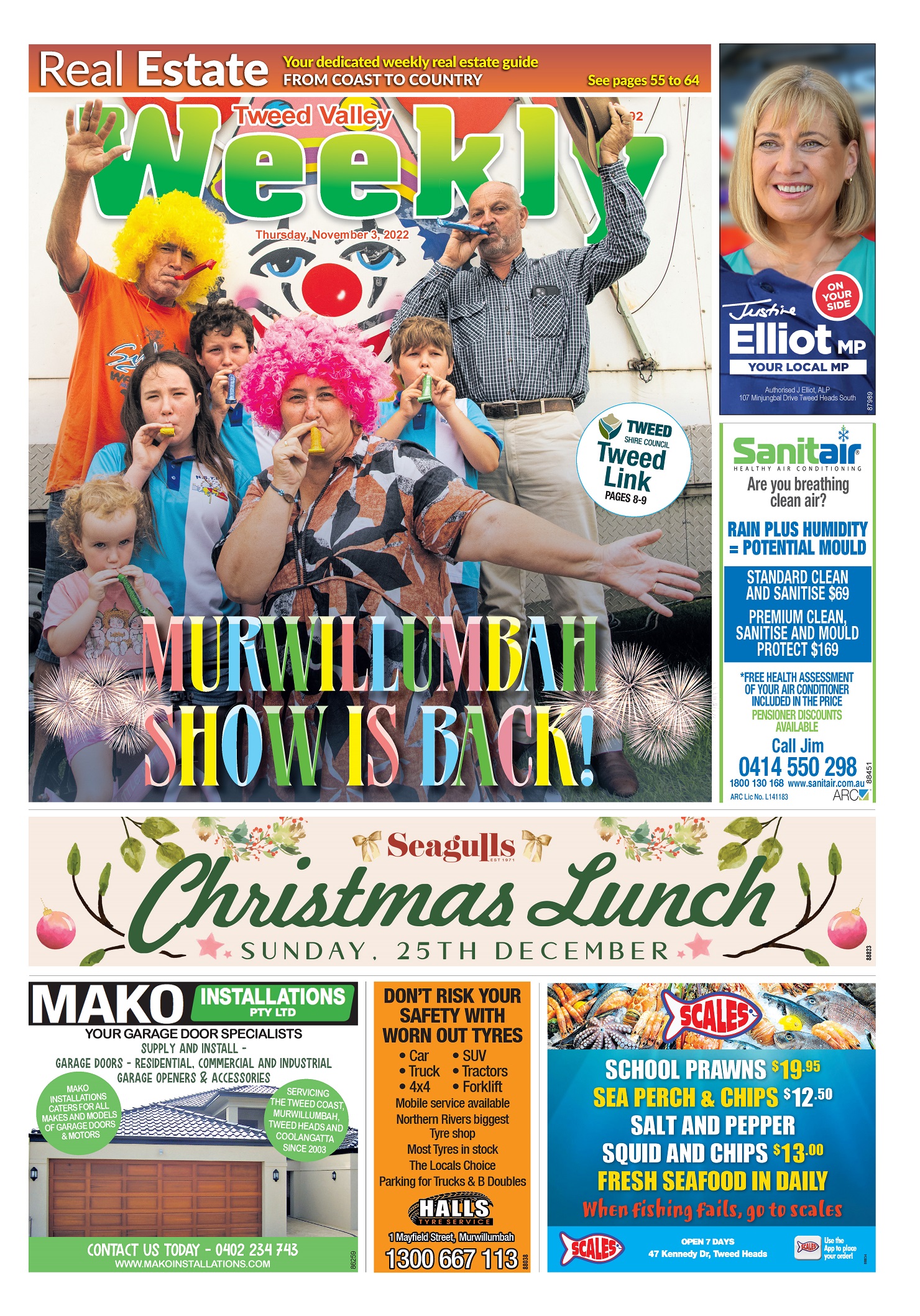 Tweed Valley Weekly, November 3, 2022 - Tweed Valley Weekly