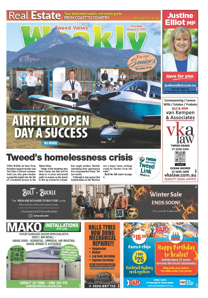 Tweed Valley Weekly Archives